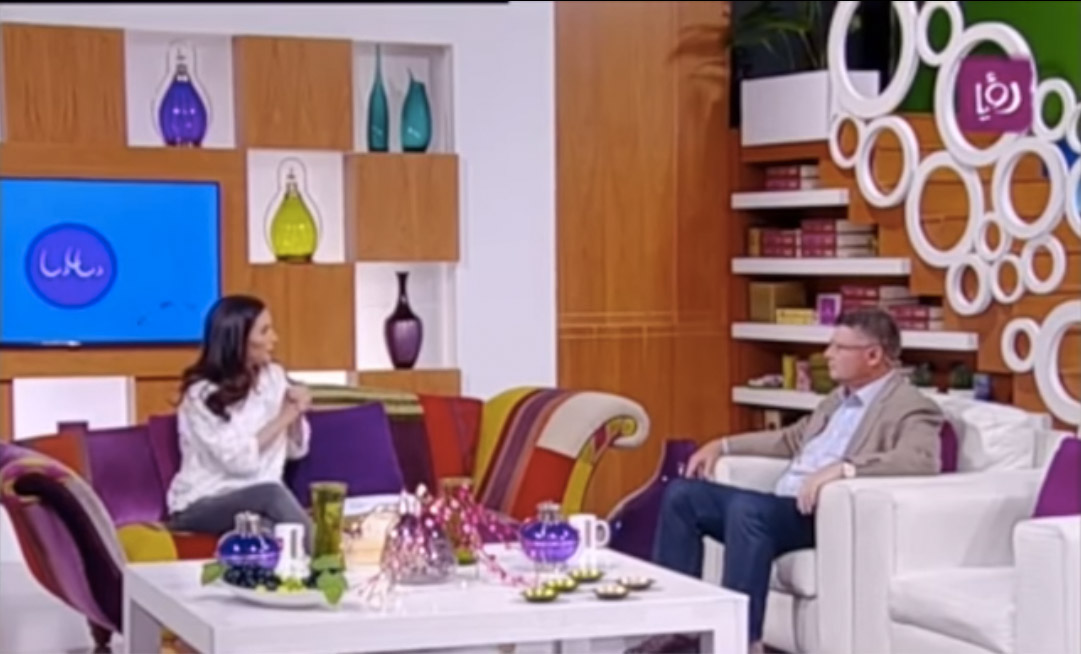 «Roya TV»: Exklusives Interview im jordanischen Privatfernsehen · Noiva